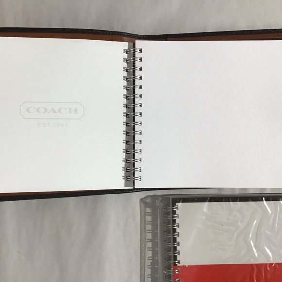 Coach | Accessories | Vintage Coach Leather Sketch Pad Journal And Cd ...